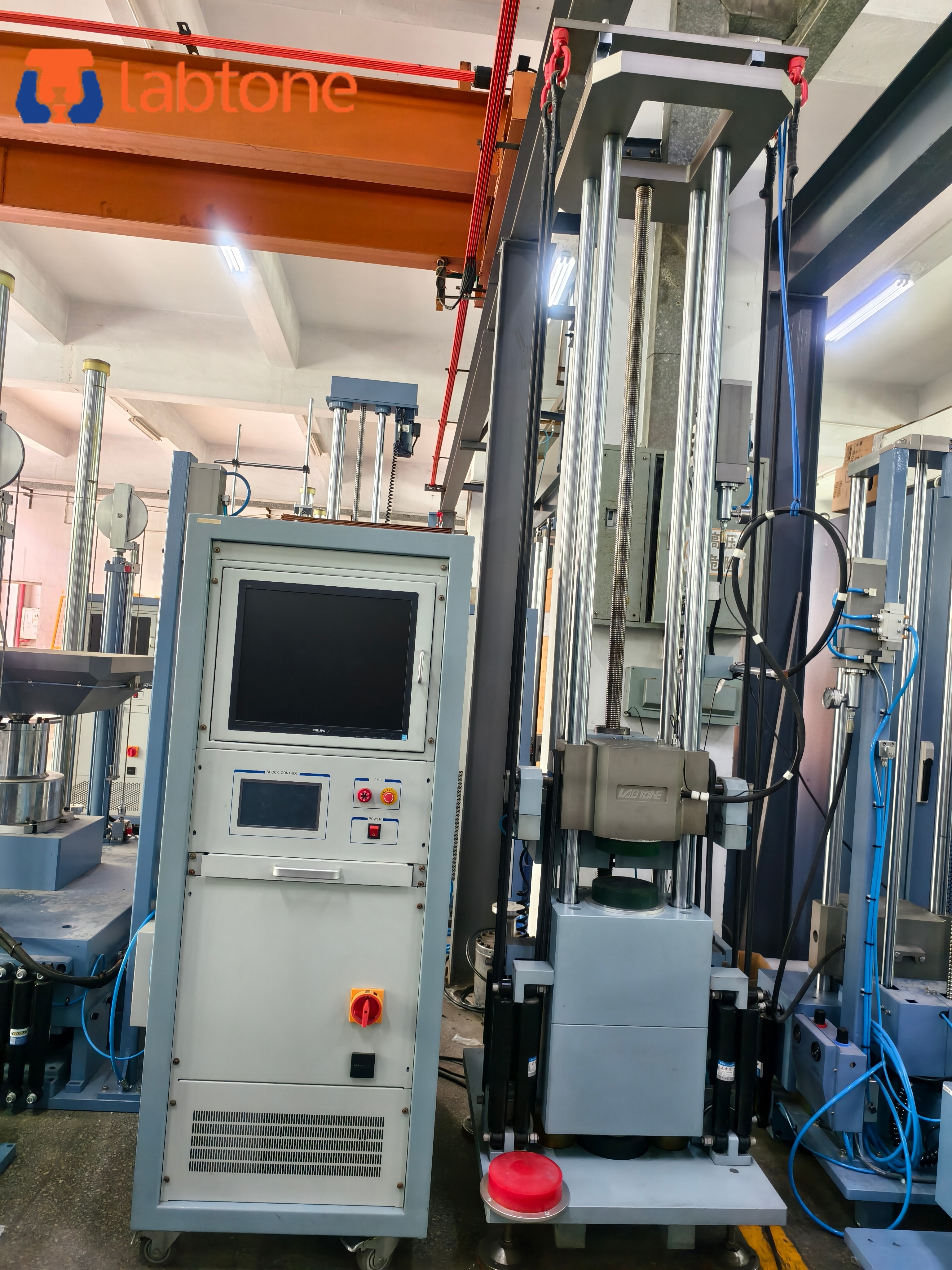 Shock Test System for Mobile Phones Computers and battery Meet IEC MIL ...